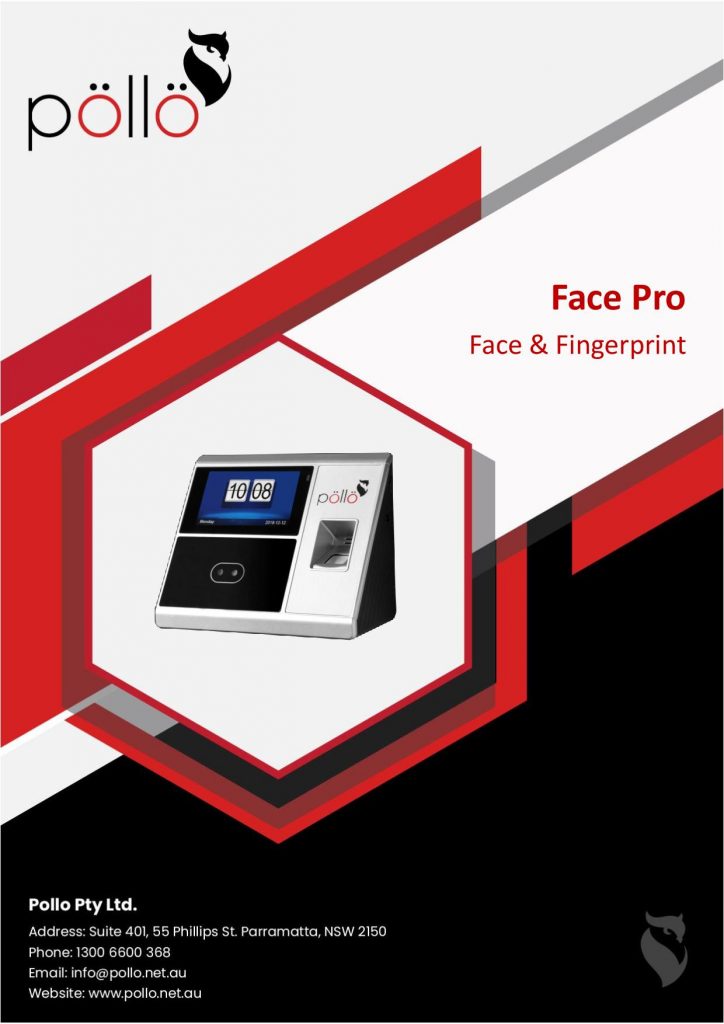 Face Pro Face & Fingerprint Time Attendance (PLF-2000 Pro) – Koh e Noor ...